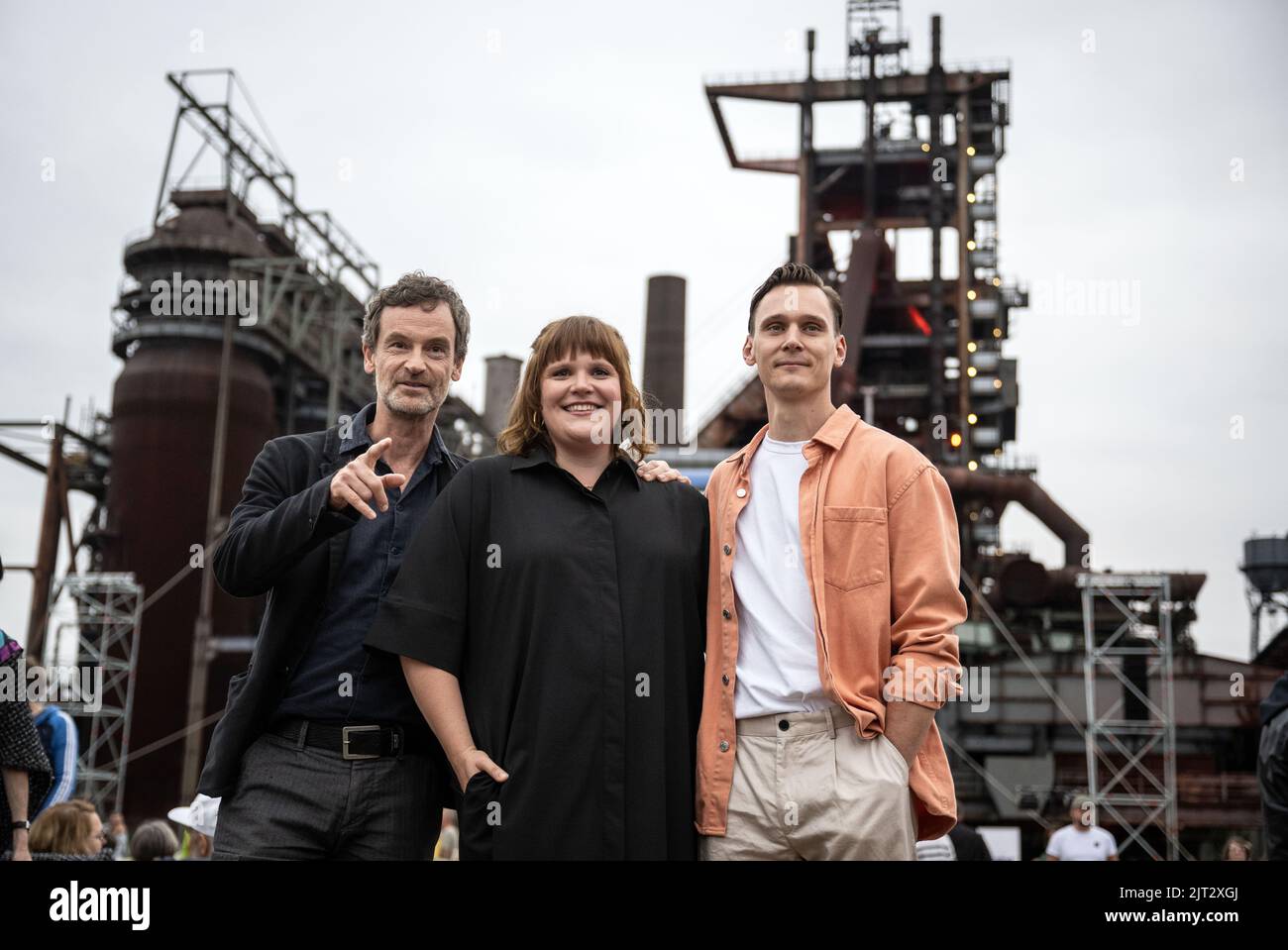 Dortmund, Germany. 27th Aug, 2022. The main actors of Tatort from ...