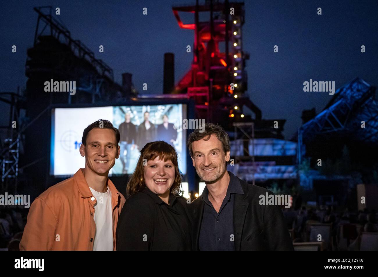 Dortmund, Germany. 27th Aug, 2022. The main actors of Tatort from ...
