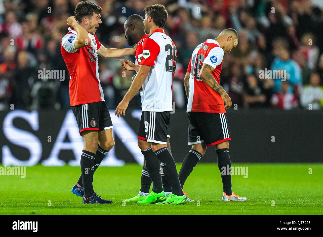 Rotterdam - Jacob Rasmussen of Feyenoord during the match between ...