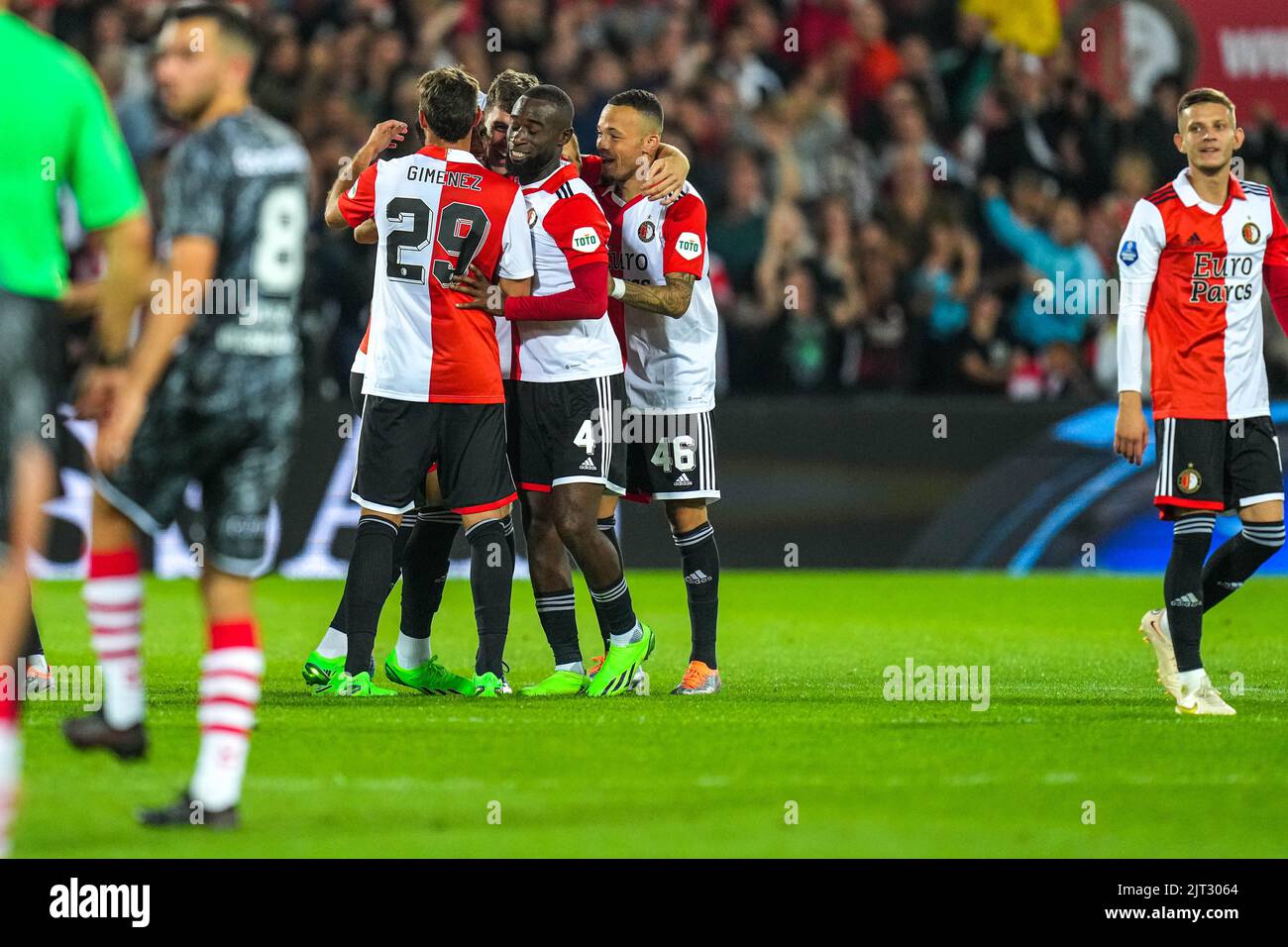 Rotterdam - Jacob Rasmussen of Feyenoord during the match between ...