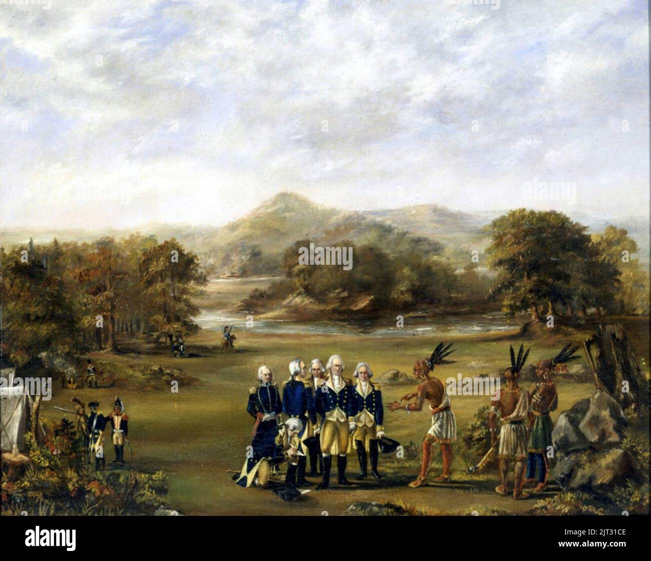 Treaty of Greenville Stock Photo - Alamy