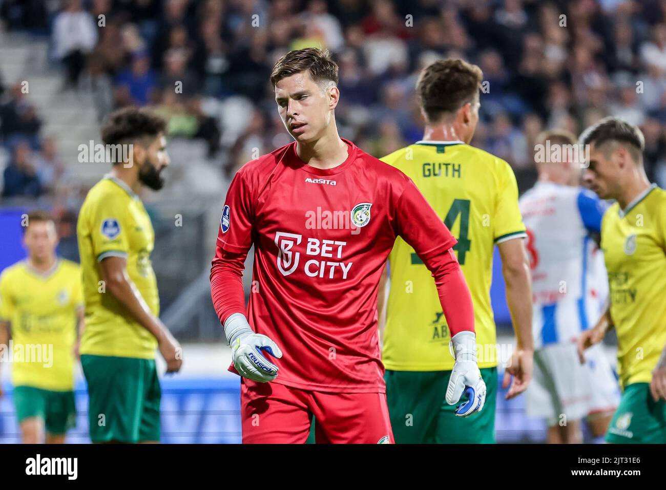 HEERENVEEN, NETHERLANDS - AUGUST 27: goalkeeper Ivor Pandur of Fortuna ...