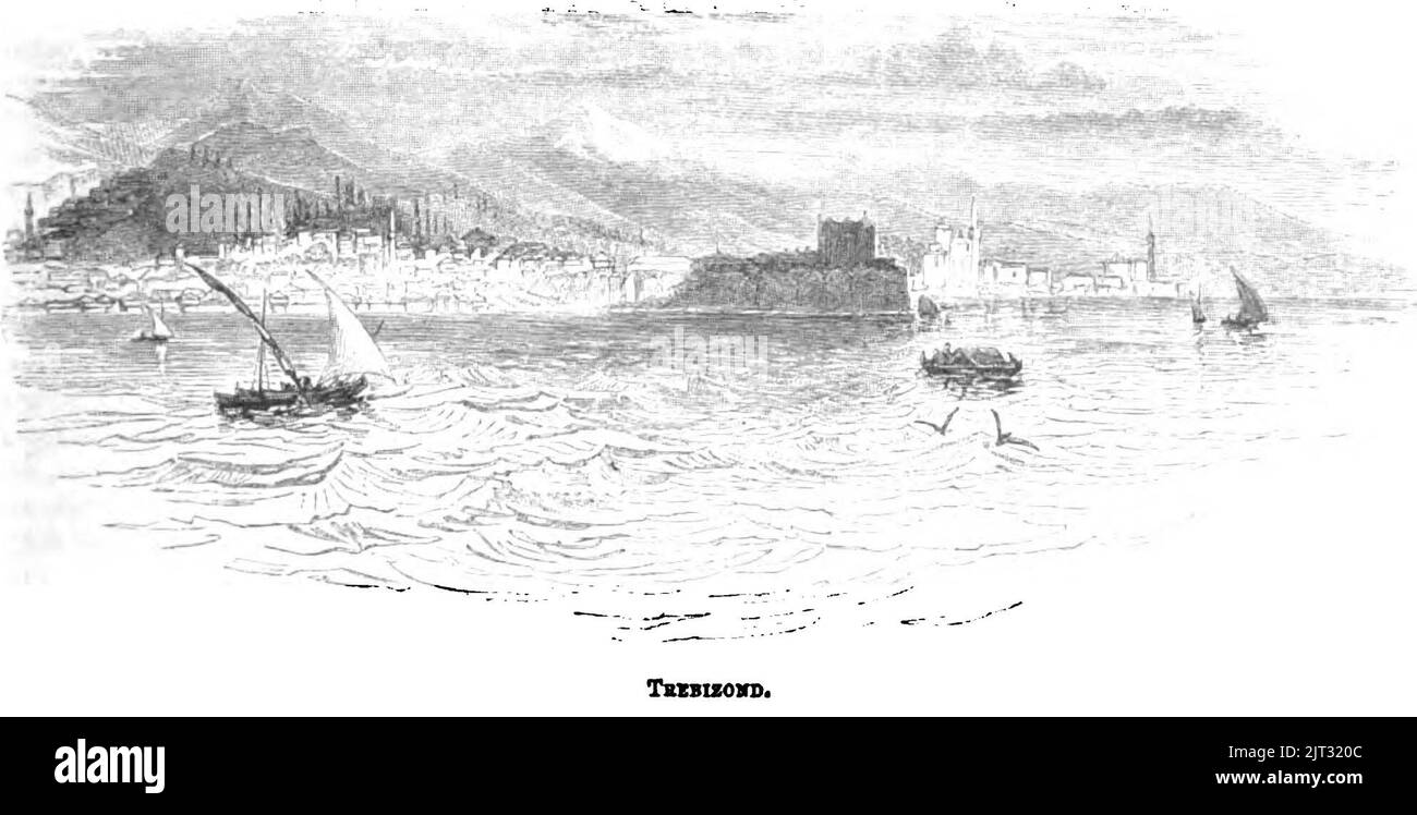 Trebizond. George Dodd. Pictorial history of the Russian war 1854-5-6 ...