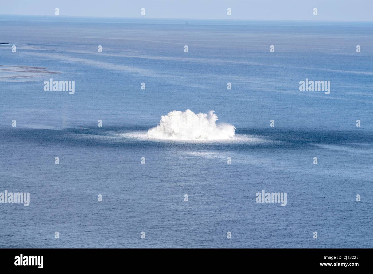 220824-N-EV253-1967 A Mark 65 Quickstrike mine detonates on schedule in ...