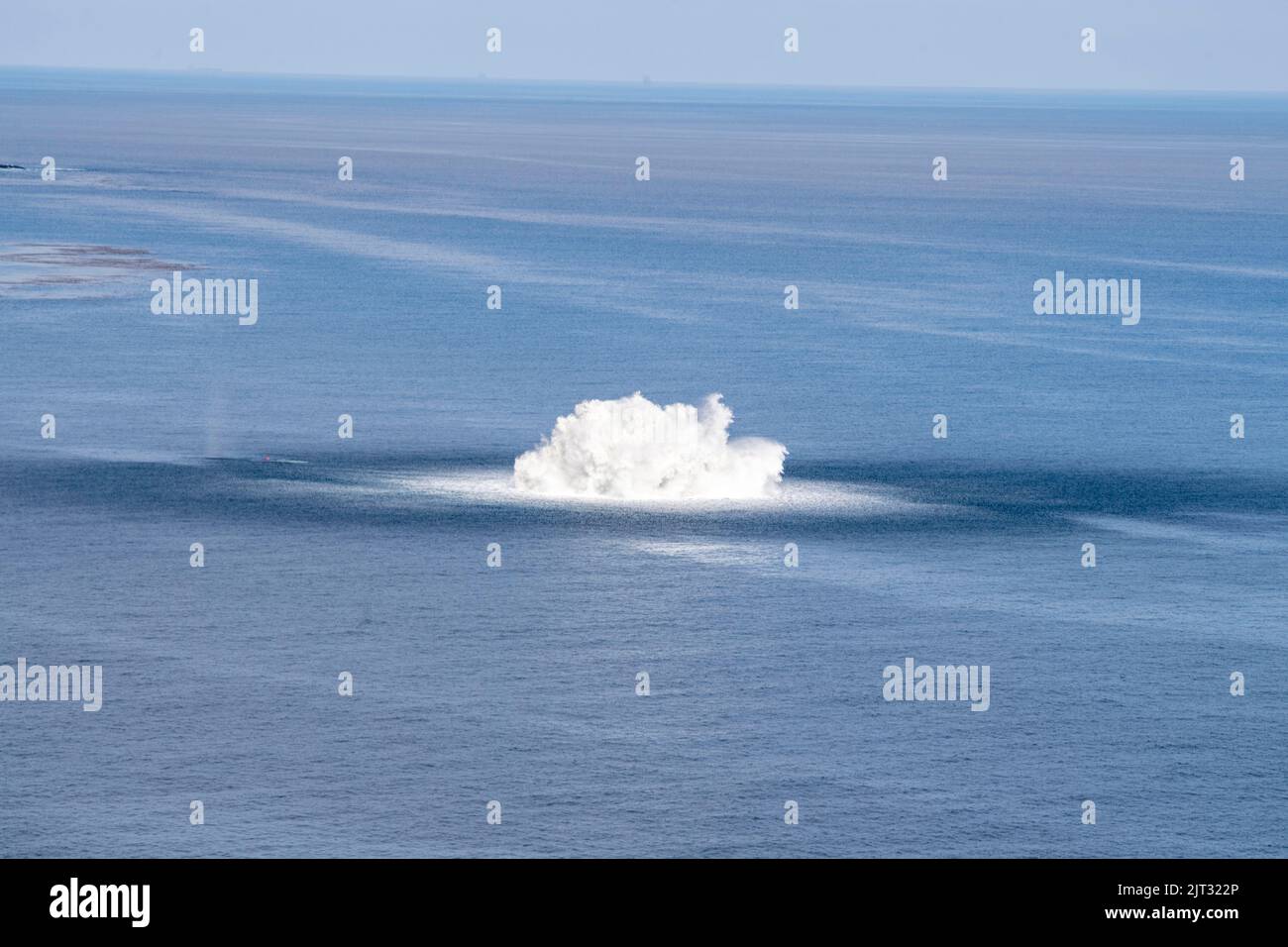 220824-N-EV253-1964 A Mark 65 Quickstrike mine detonates on schedule in ...