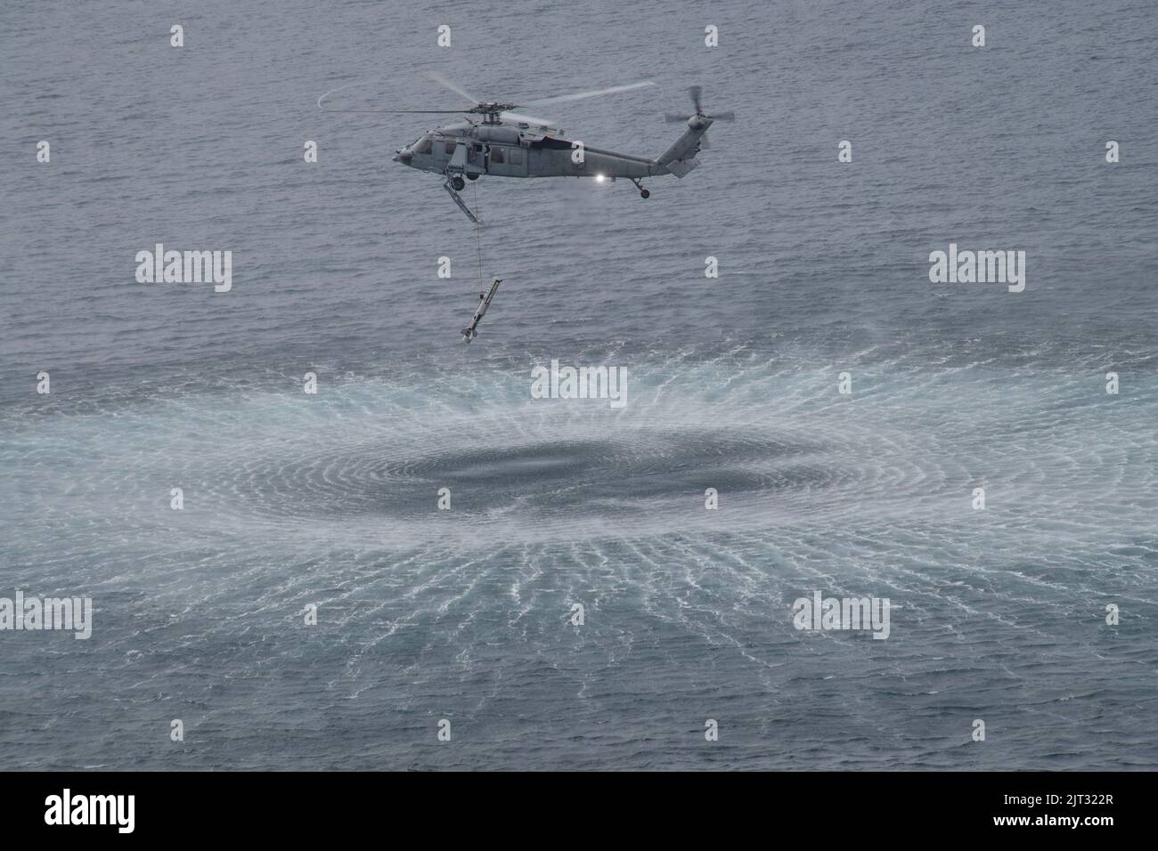 220824-N-EV253-1521 An MH-60S Sea Hawk attached to Helicopter Sea ...
