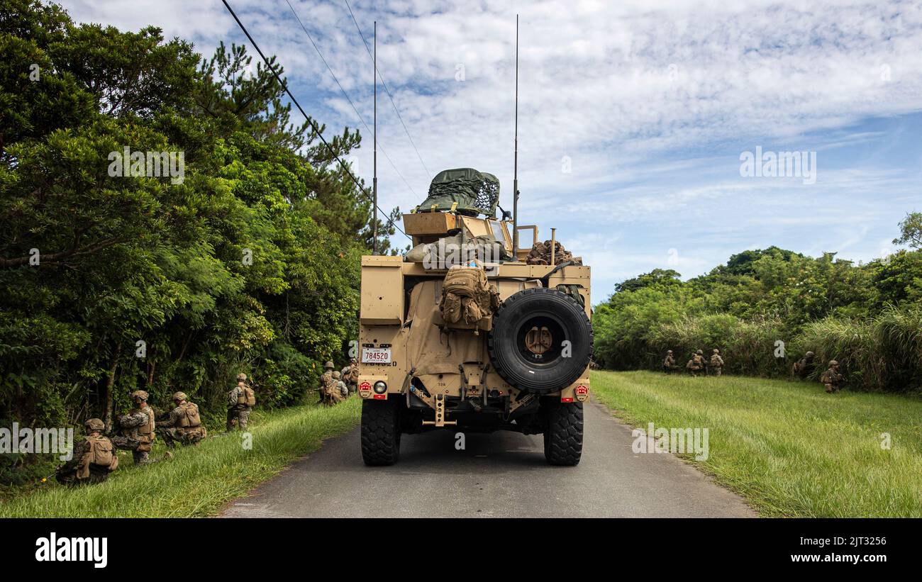 U.S. Marines with Battalion Landing Team 2/5, 31st Marine Expeditionary ...