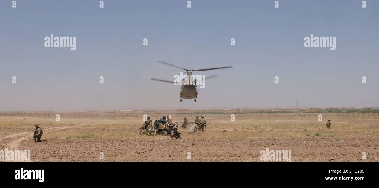 U.S. Soldiers with 1st Attack Battalion, 227th Aviation Regiment, 11th ...