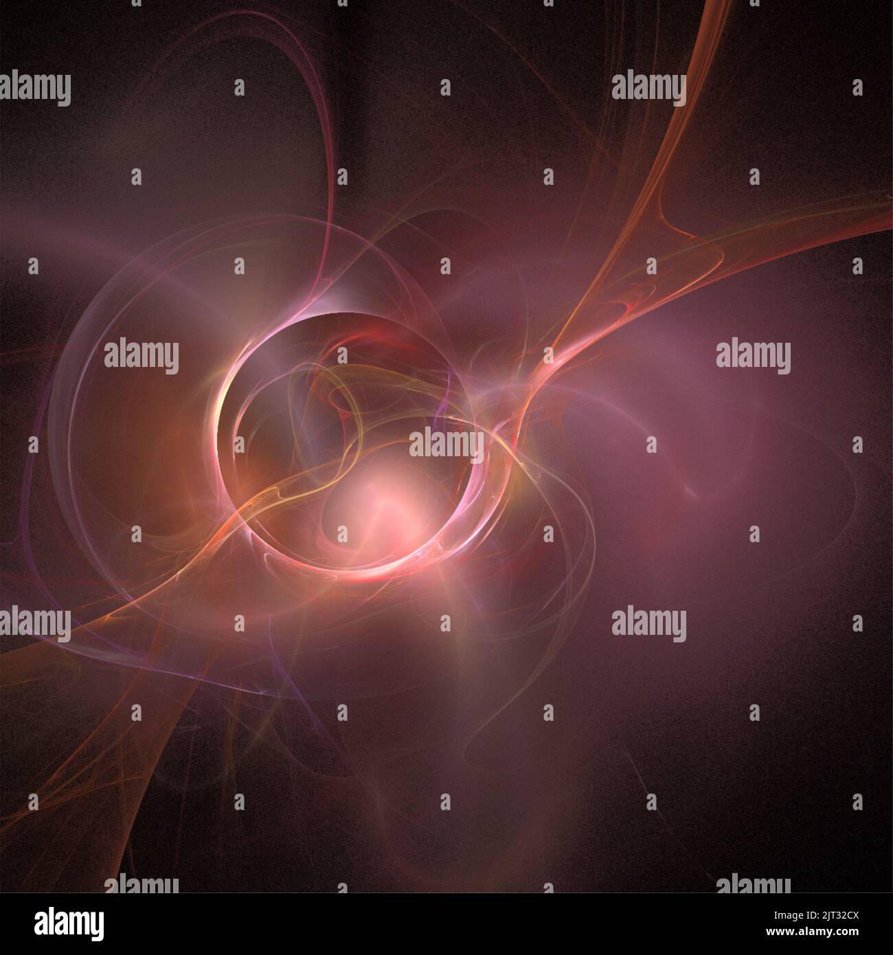 graphic black and pink space illustration, star system, rendering ...