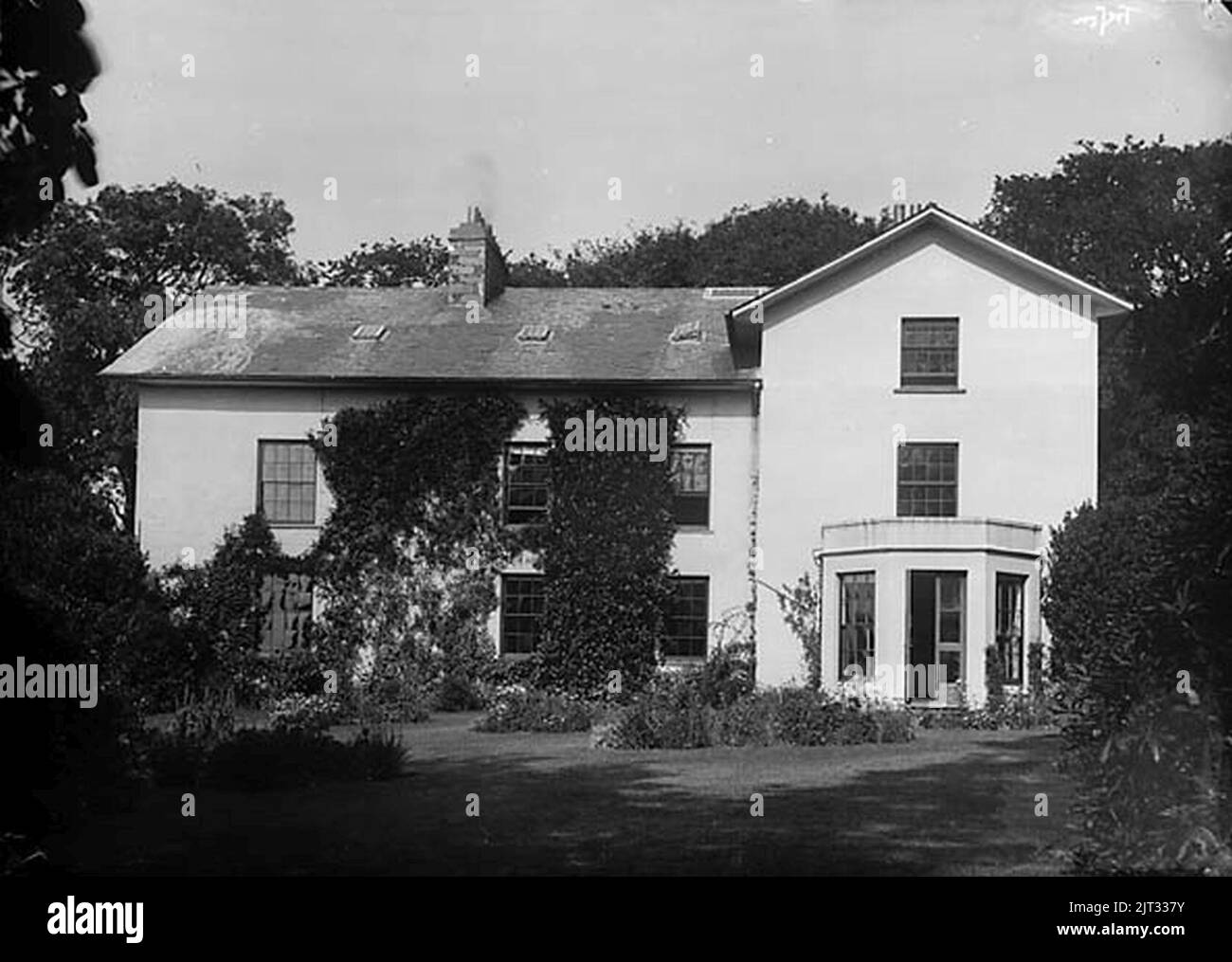 Trefan Hall, Llanystumdwy Stock Photo - Alamy