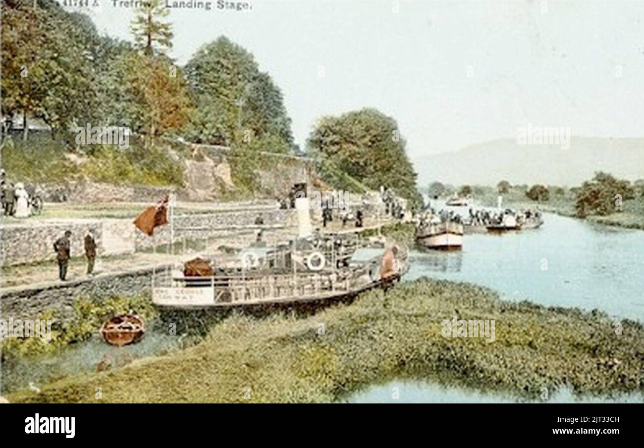 Trefriw quay hi-res stock photography and images - Alamy