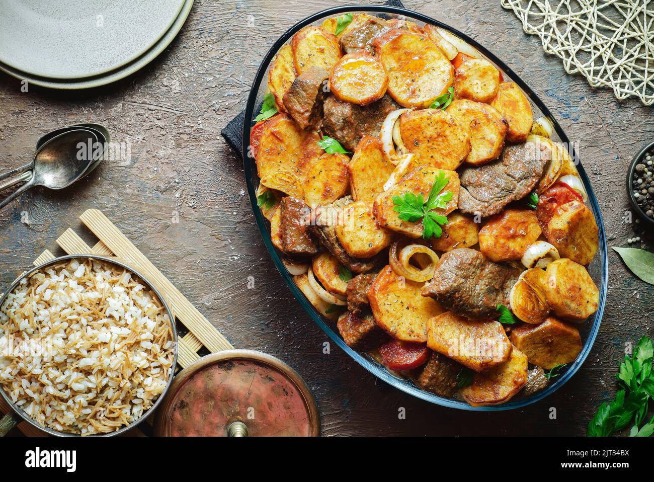 Egyptian cuisine hi-res stock photography and images - Alamy