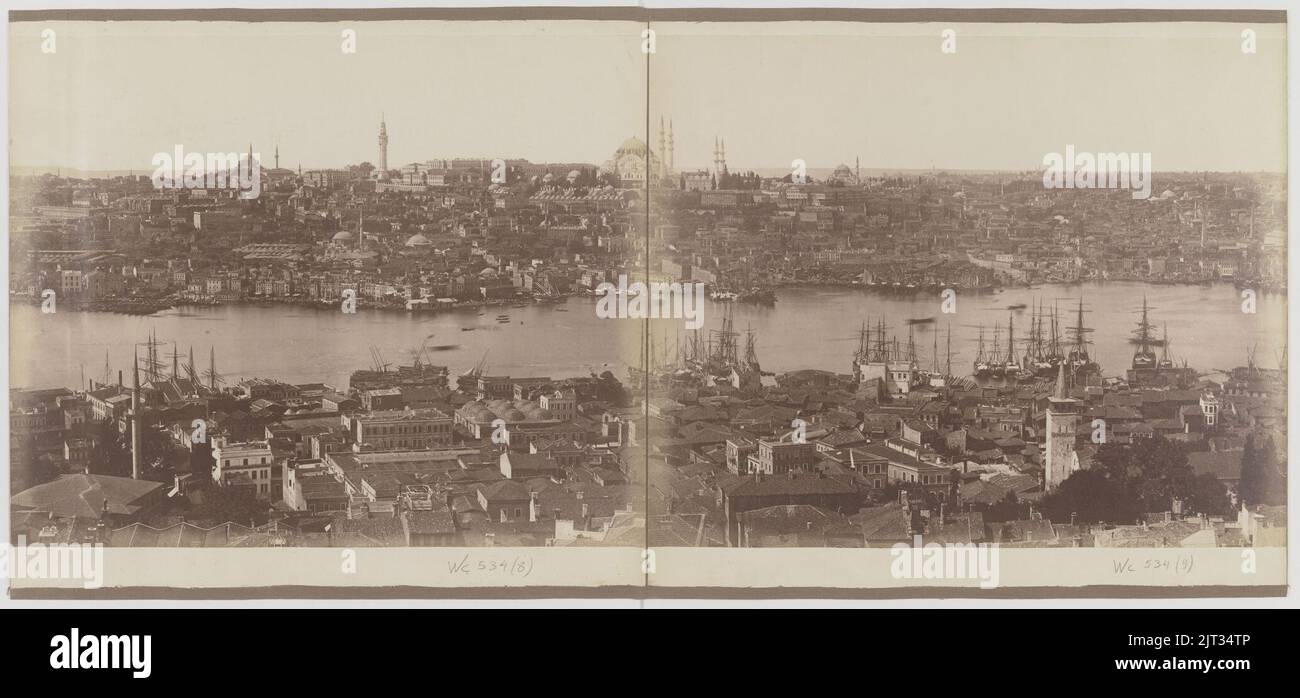 Très grand panorama phot. de Constantinople 005 Stock Photo - Alamy