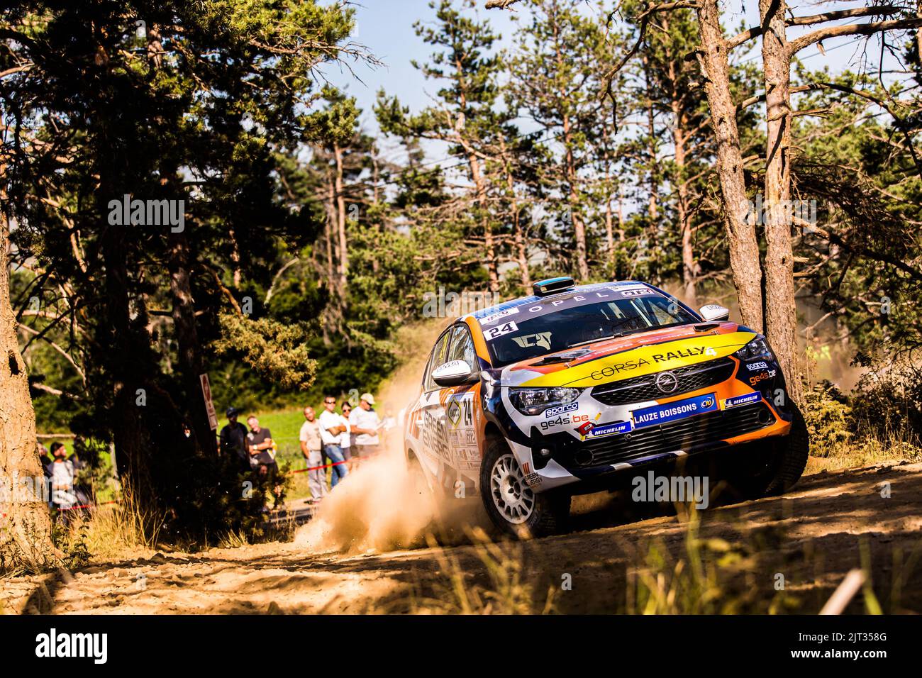 24 MUNSTER Charles, PASCAUD Loris, Opel Corsa Rally4, action during the ...