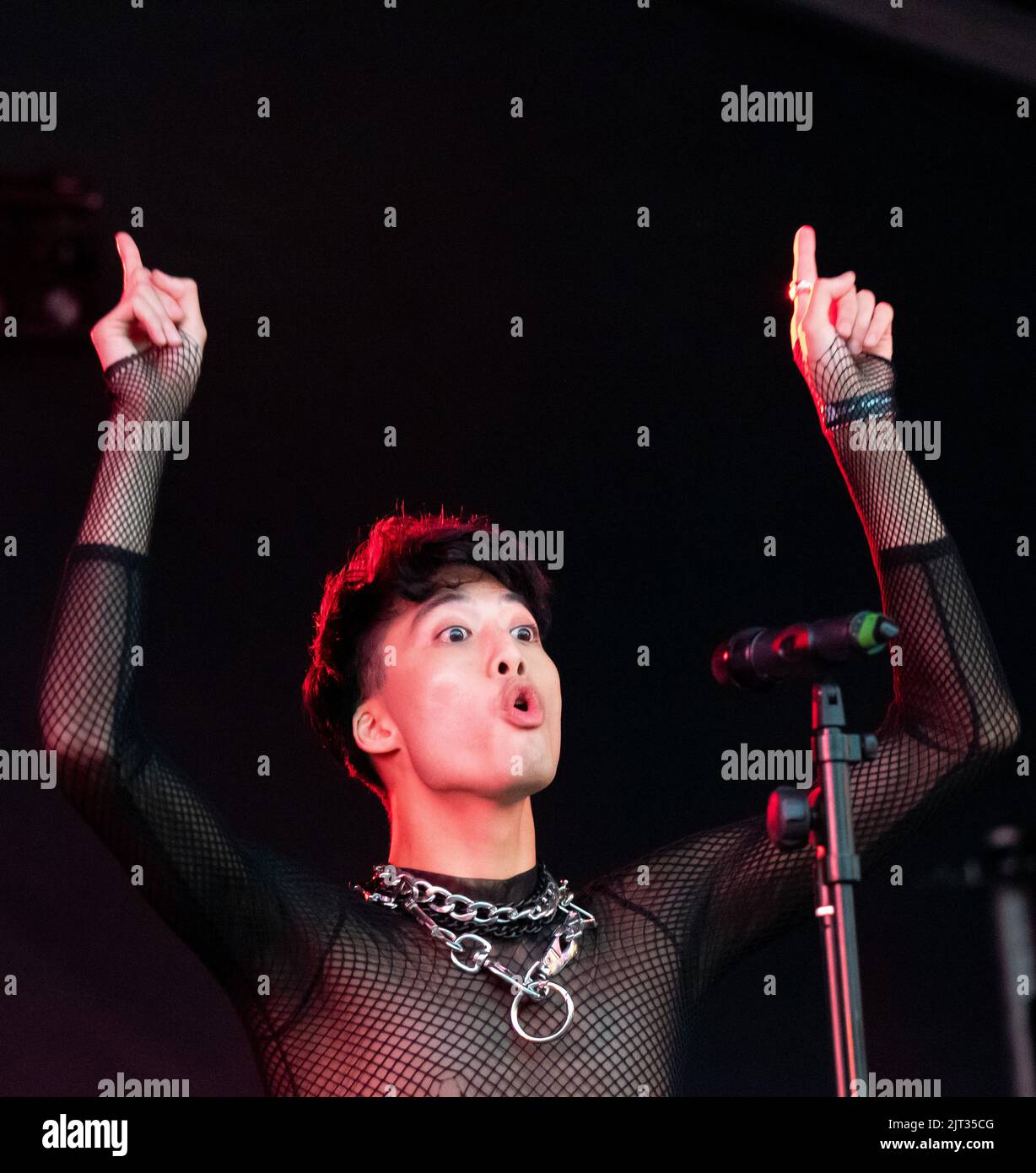 Jason Kwan on Saturday the 27th at THE MANCHESTER PRIDE FESTIVAL 2022 ...