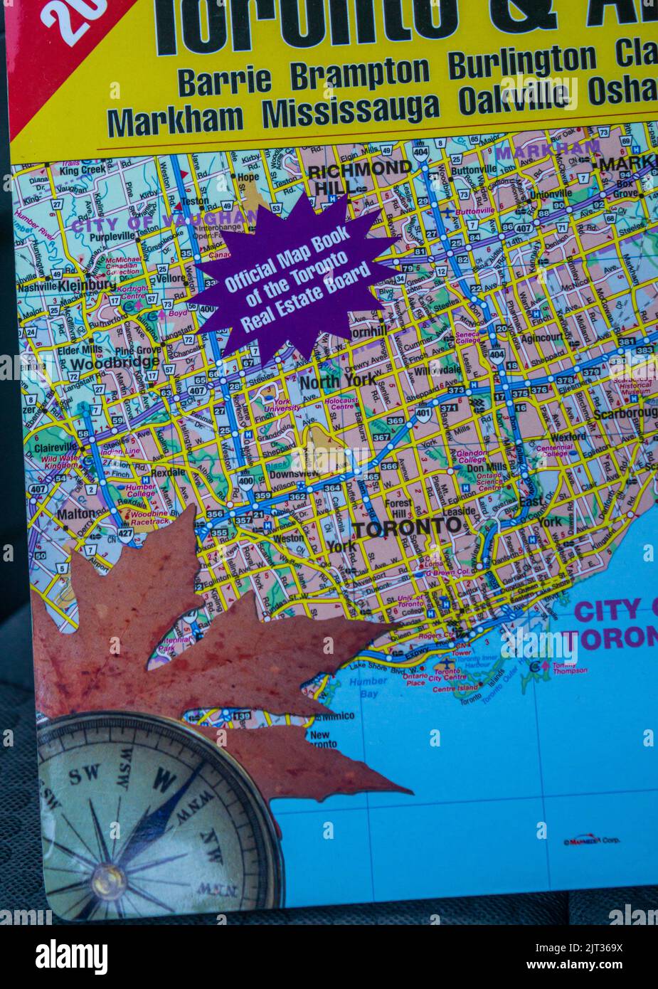 Downtown toronto map hi-res stock photography and images - Alamy