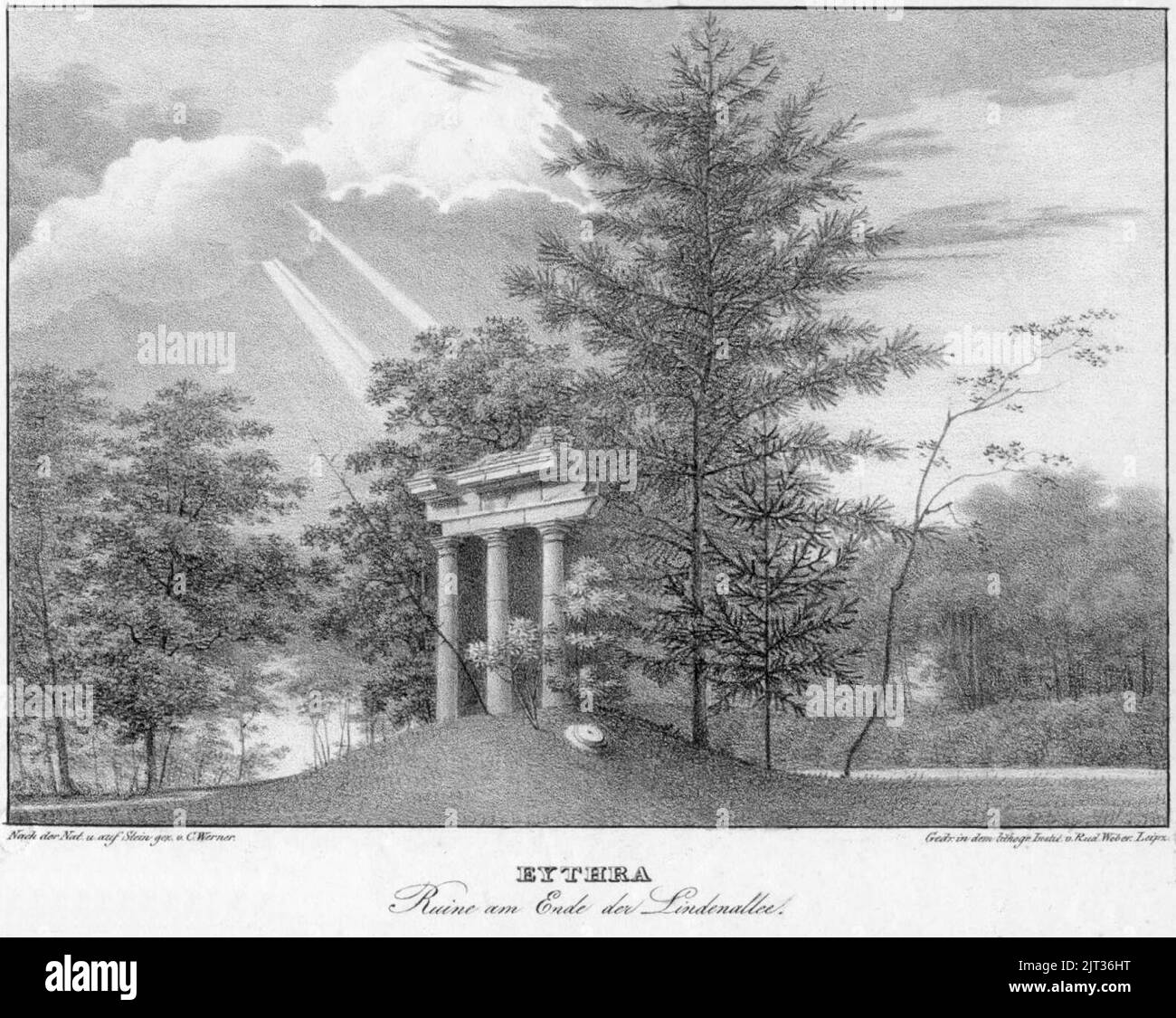 Trianon Eythra 1827 Stock Photo - Alamy