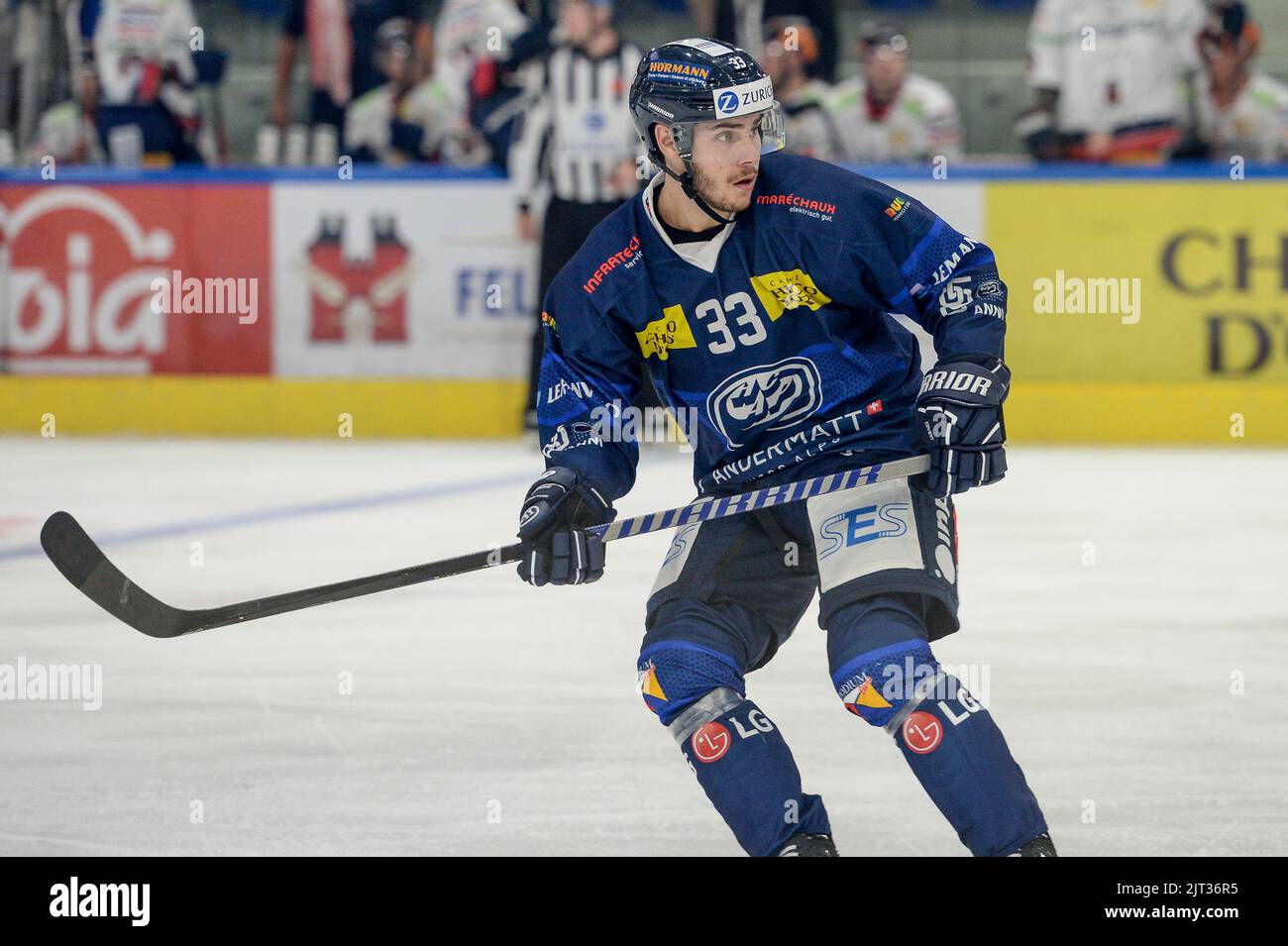 27.08.2022, Quinto, Gottardo Arena, HC Ambri-Piotta - Eisbaren Berlin ...