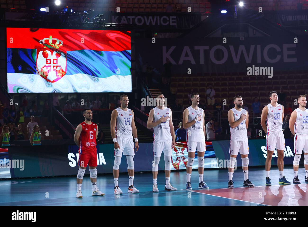 August 27, 2022, Warsaw, Warsaw, Poland: KATOWICE 27.08.2022.MISTRZOSTWA SWIATA W SIATKOWCE ...