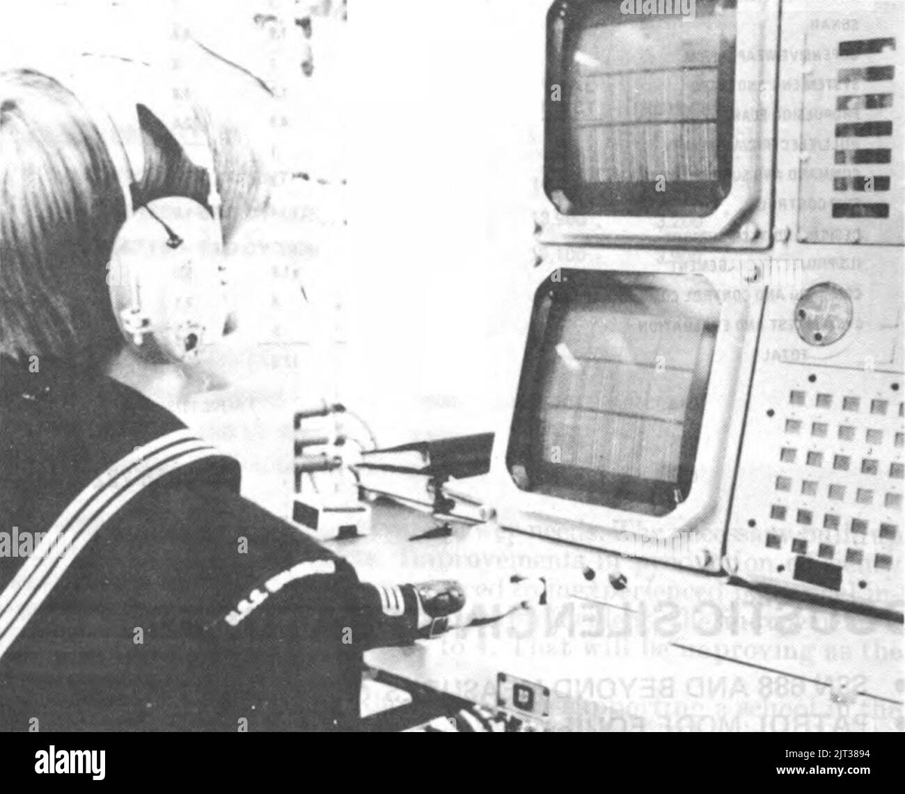 Trident digital sonar system Stock Photo - Alamy