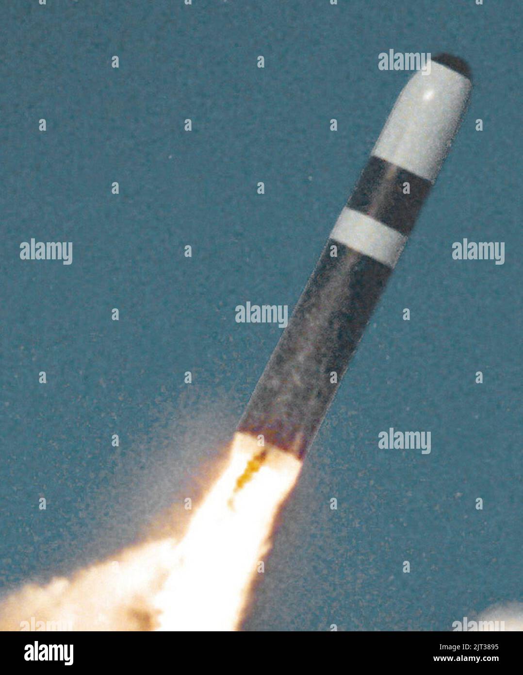 Trident II missile cropped Stock Photo - Alamy