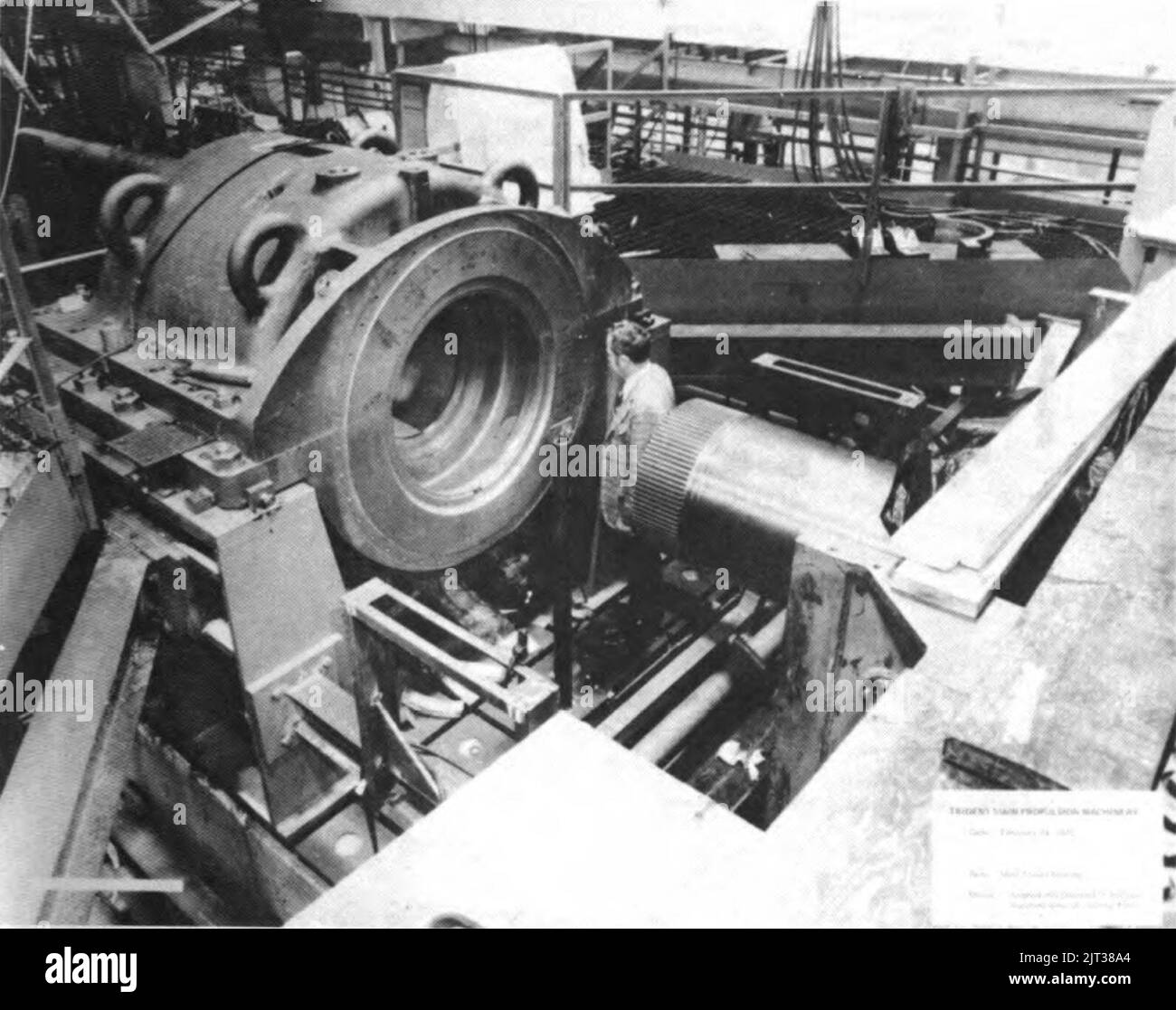 Trident submarine section Stock Photo - Alamy