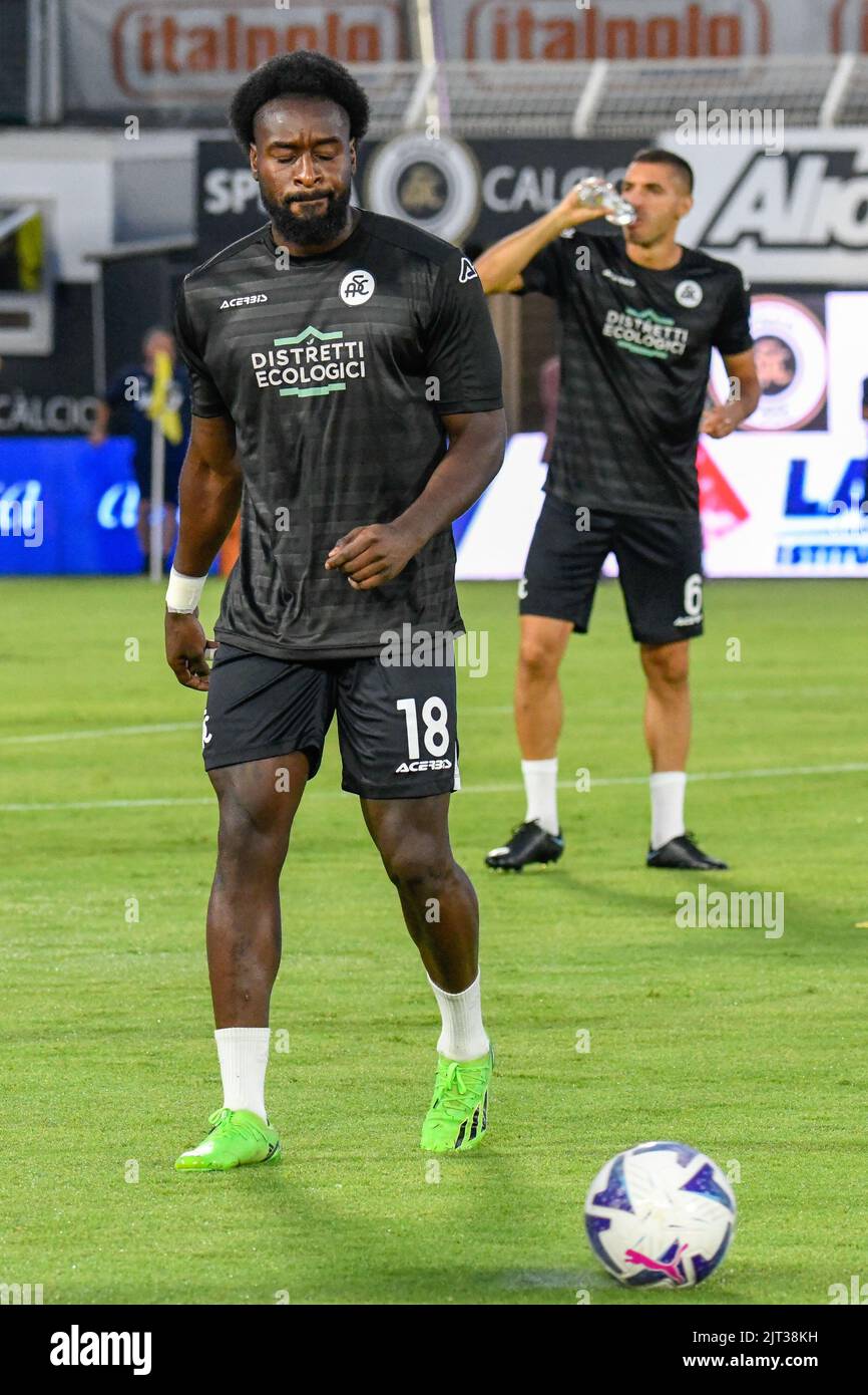 Alberto Picco stadium, La Spezia, Italy, August 27, 2022, Spezia's M ...