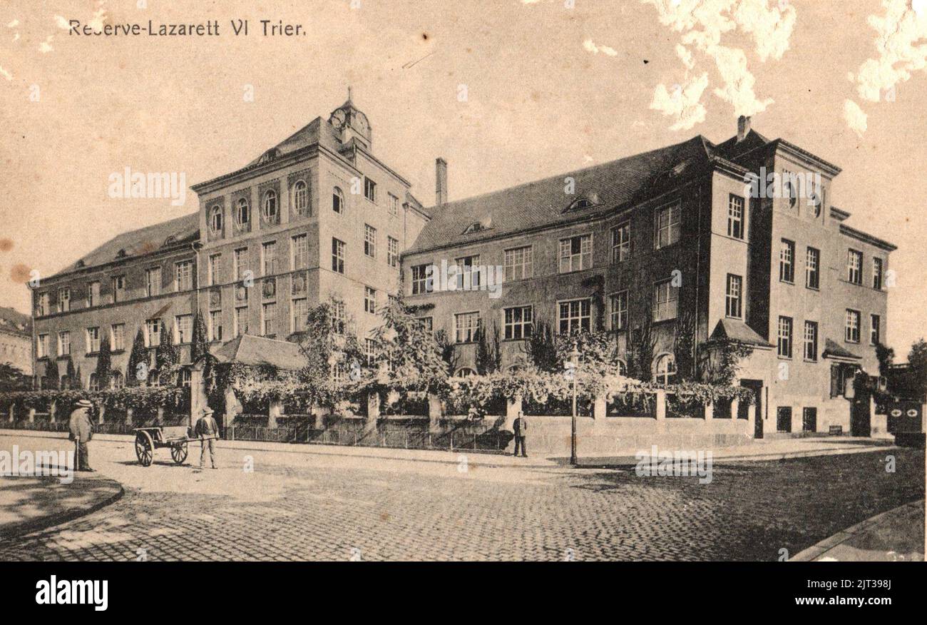 Trier, Reserve-Lazarett VI (1 WK Stock Photo - Alamy