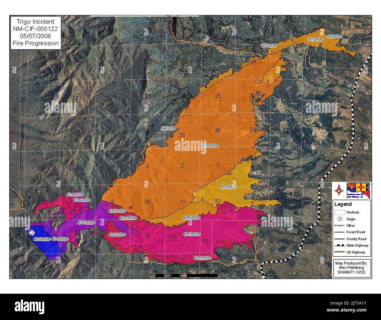 Fire map Cut Out Stock Images & Pictures - Alamy