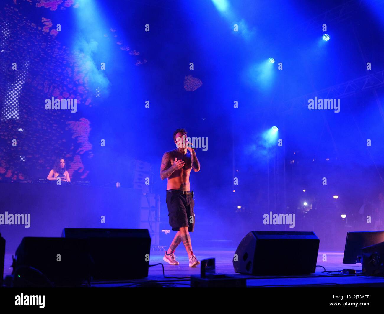 Sunny Hill Festival Tirana Stock Photo - Alamy