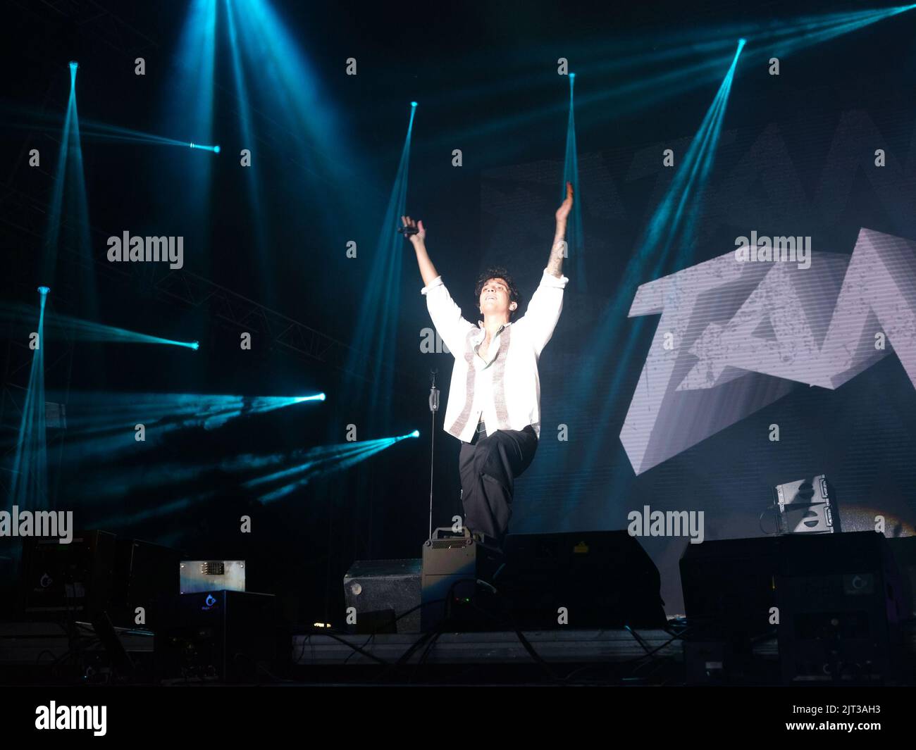 Sunny Hill Festival Tirana Stock Photo - Alamy