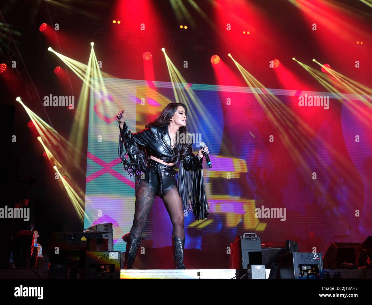 Sunny Hill Festival Tirana Stock Photo - Alamy