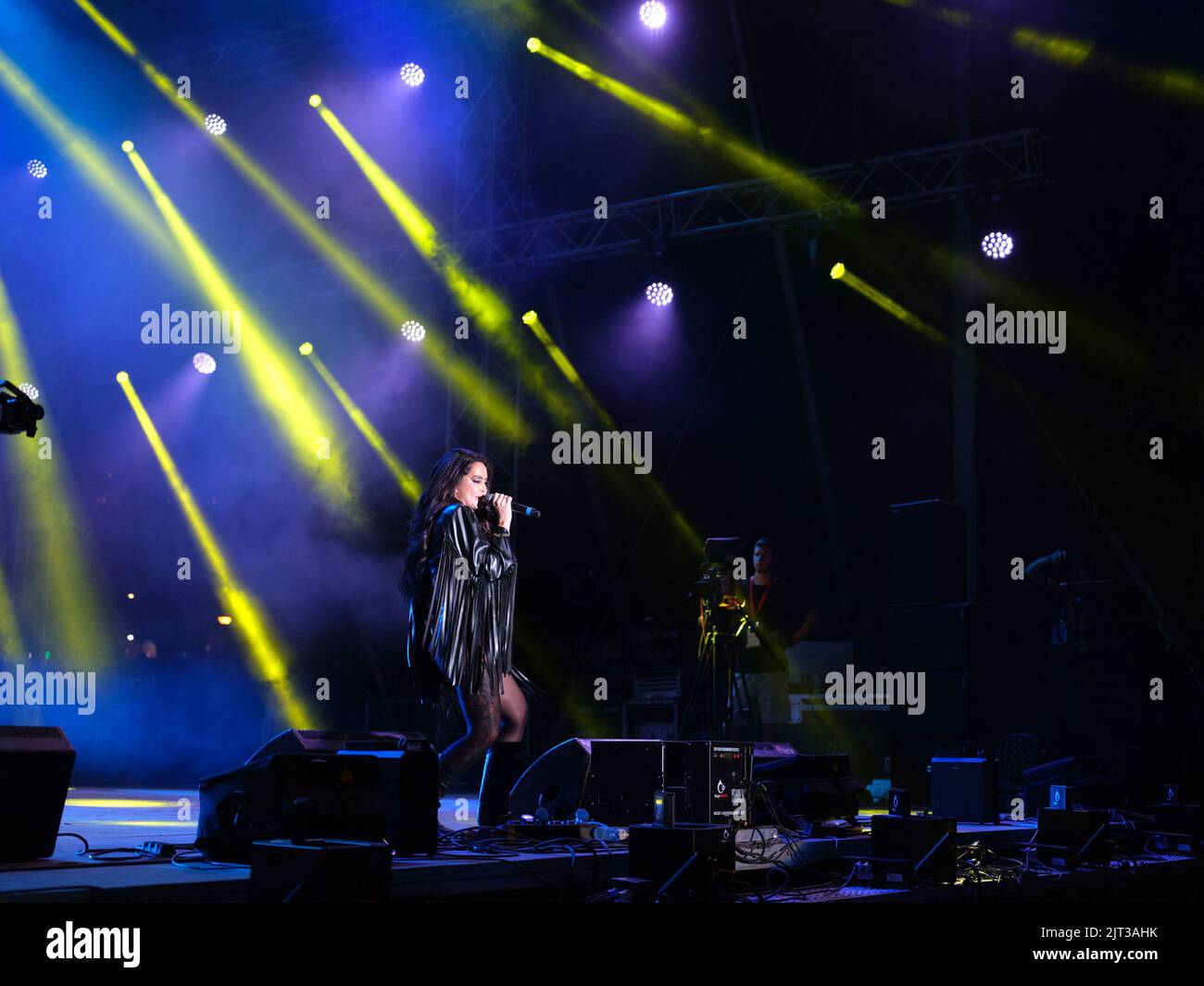 Sunny Hill Festival Tirana Stock Photo - Alamy