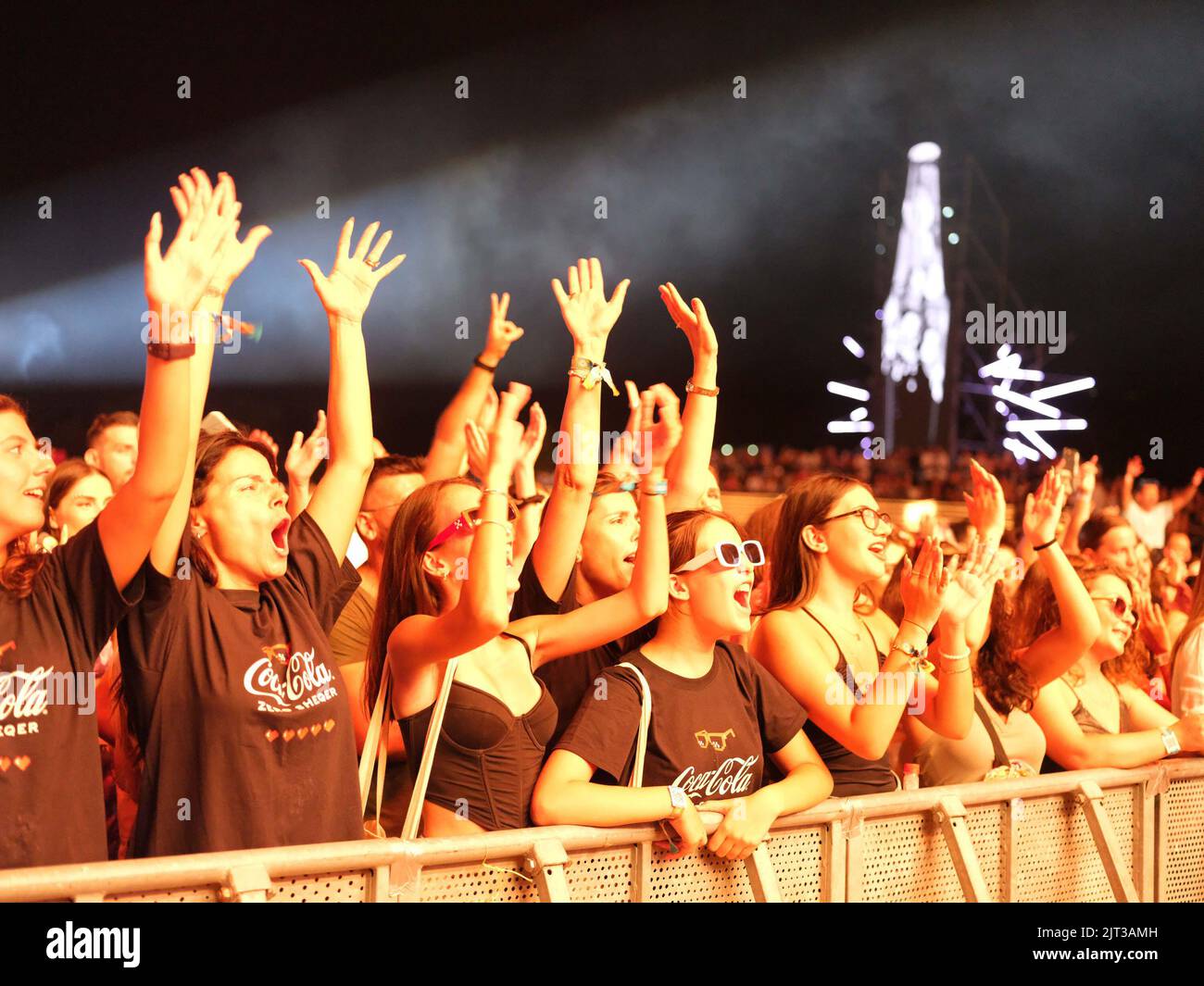 Sunny Hill Festival Tirana Stock Photo - Alamy