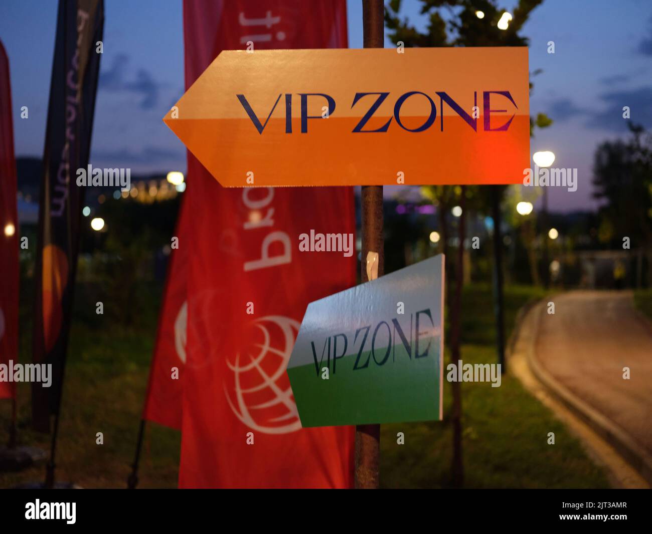 Sunny Hill Festival Tirana Stock Photo - Alamy