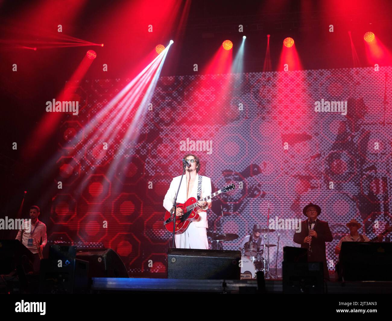 Sunny Hill Festival Tirana Stock Photo - Alamy