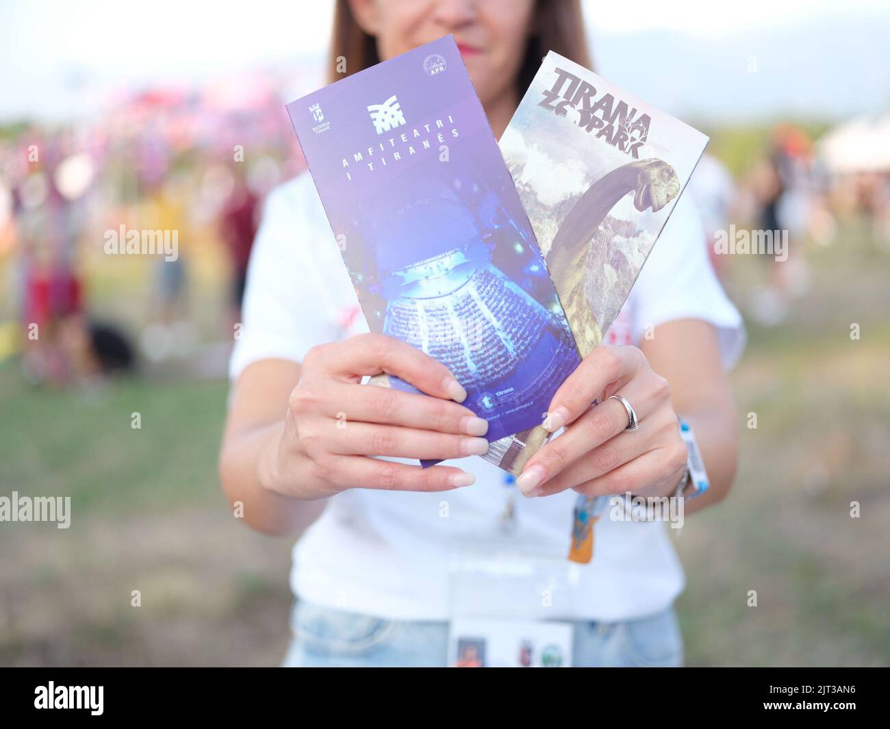 Sunny Hill Festival Tirana Stock Photo - Alamy