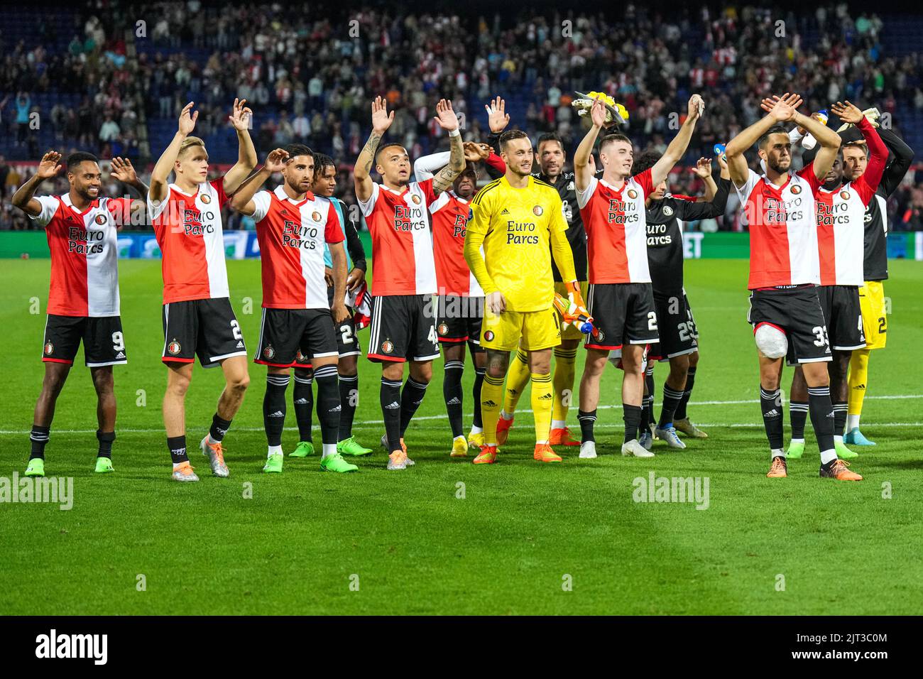 Rotterdam - Danilo Pereira da Silva of Feyenoord, Marcus Holmgren ...