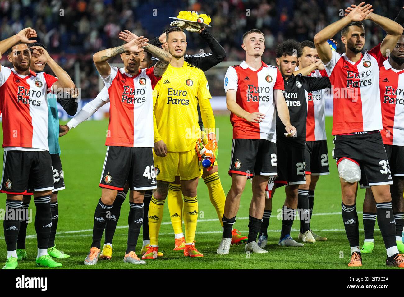 Alireza jahanbakhsh quilindschy hartman feyenoord justin bijlow hi-res stock photography and ...