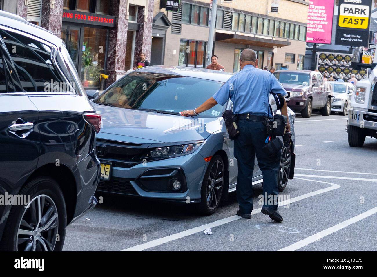 Nypd traffic agent hi-res stock photography and images - Alamy