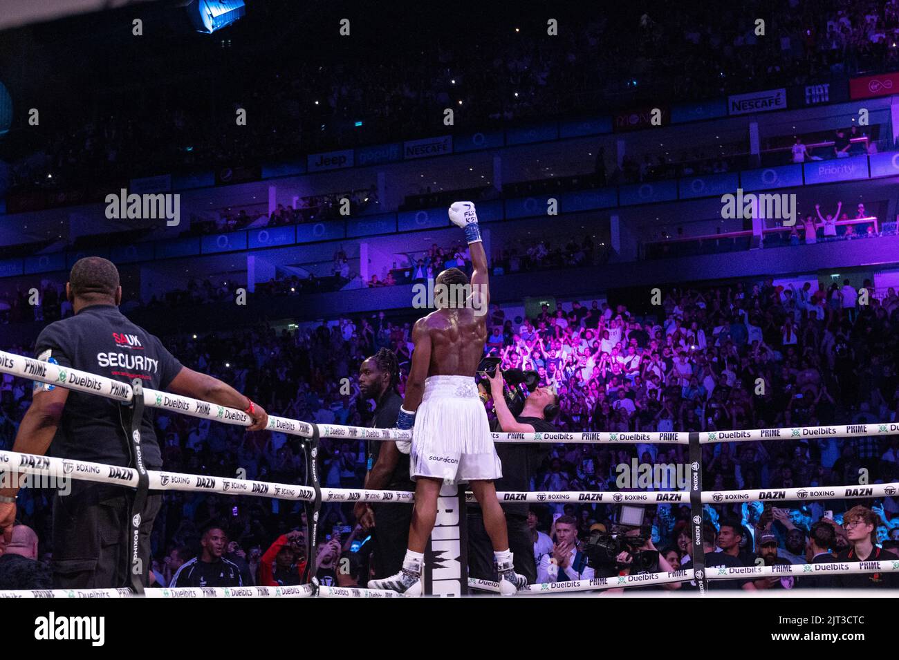 Youtube personality KSI of England and Luis Alcaraz Pineda of Mexico ...