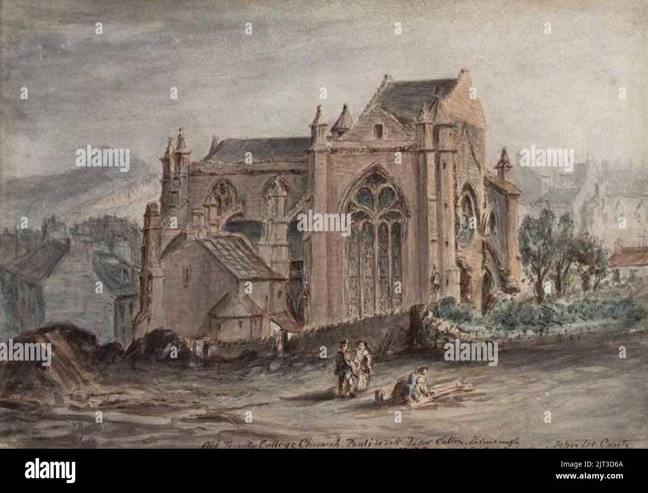 Trinity College Kirk 03 Stock Photo - Alamy
