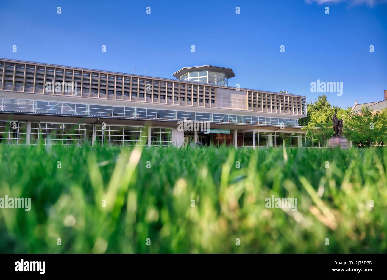 St. Louis, Missouri - 08.22.2022 - The John M. Olin Library on the Danforth Campus of Washington ...