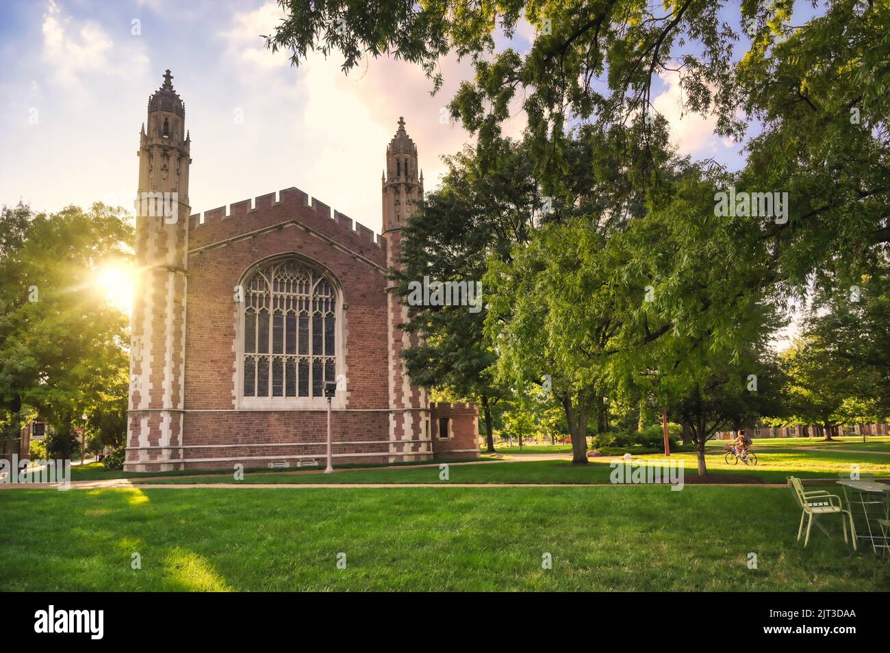 St. Louis, Missouri - 08.22.2022 - Graham Chapel on the Danforth Campus ...