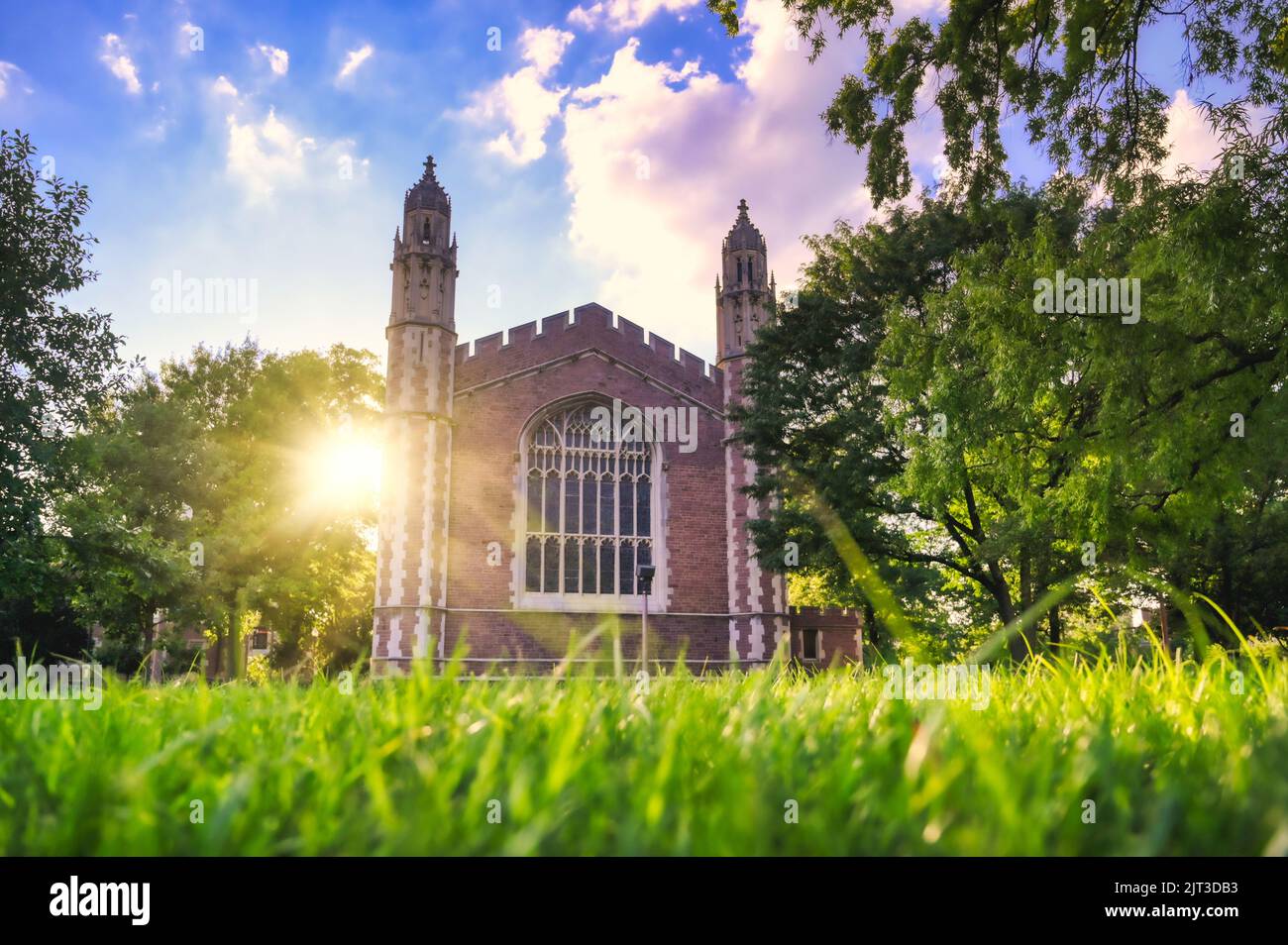 St. Louis, Missouri - 08.22.2022 - Graham Chapel on the Danforth Campus ...