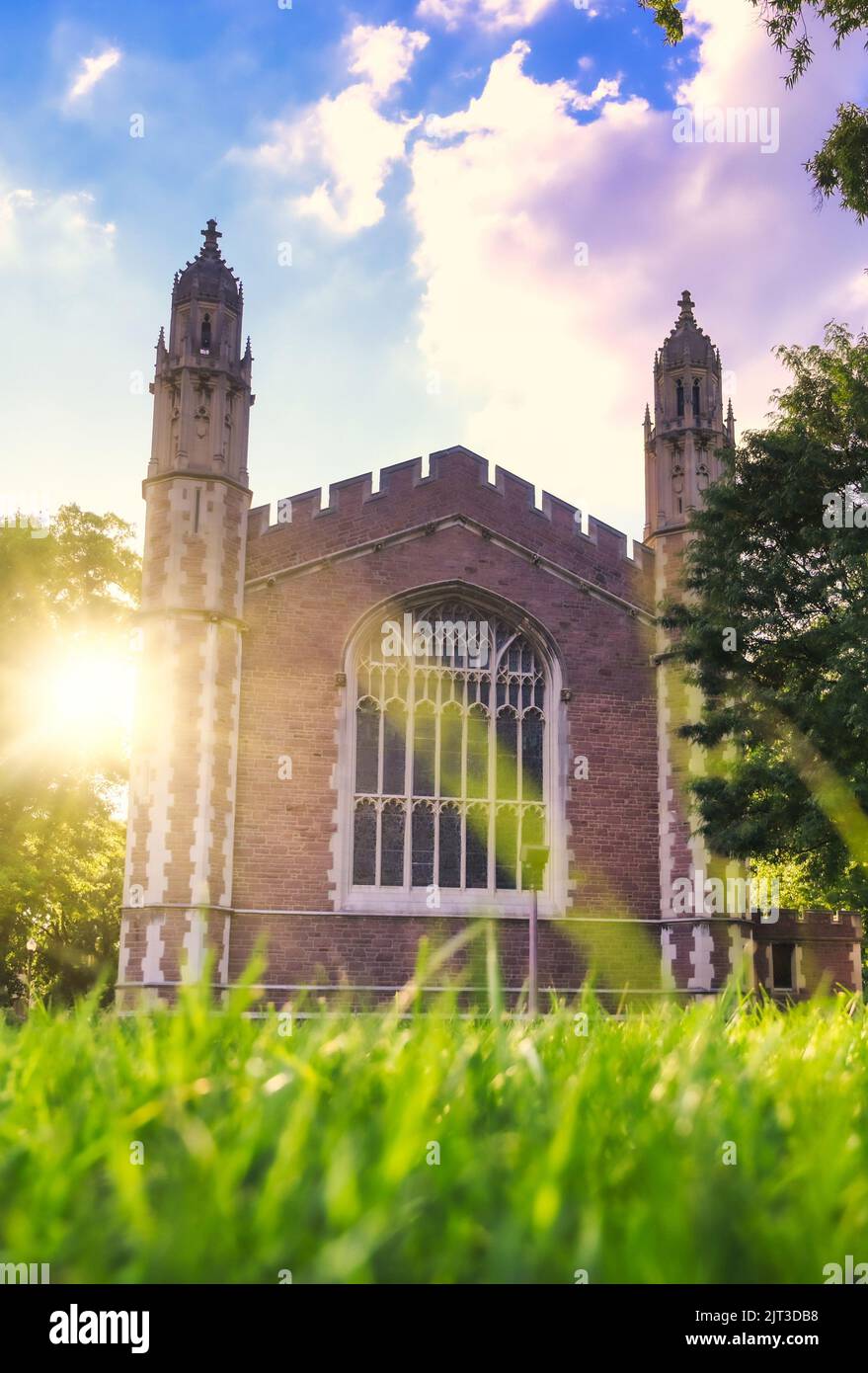 St. Louis, Missouri - 08.22.2022 - Graham Chapel on the Danforth Campus ...