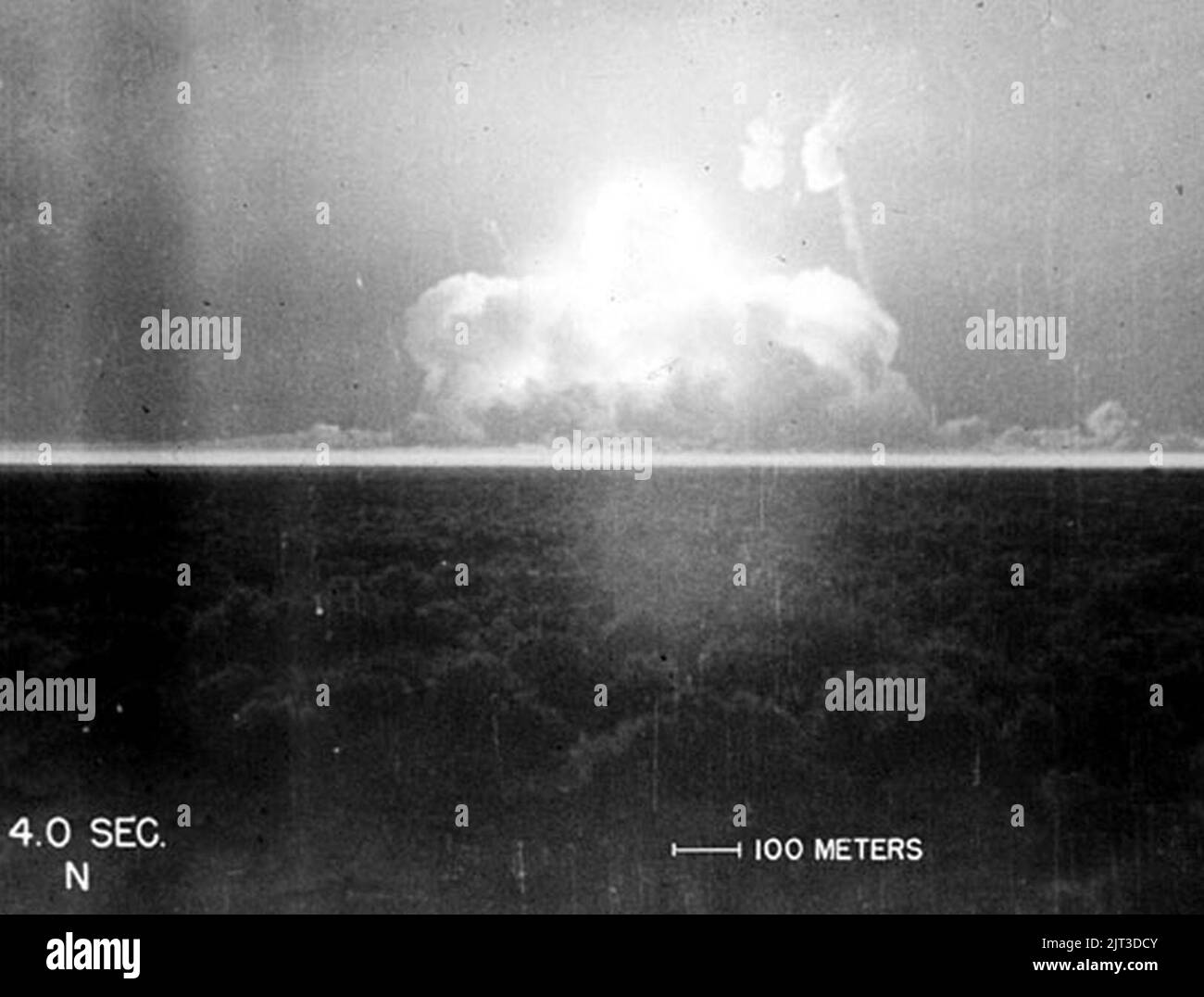 Trinity Test Mushroom Cloud 4s Stock Photo - Alamy