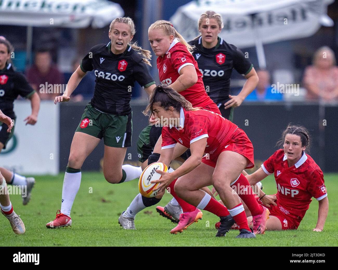 August 27, 2022, Halifax, NS, Canada: Canada's Julia Schell carries the ...