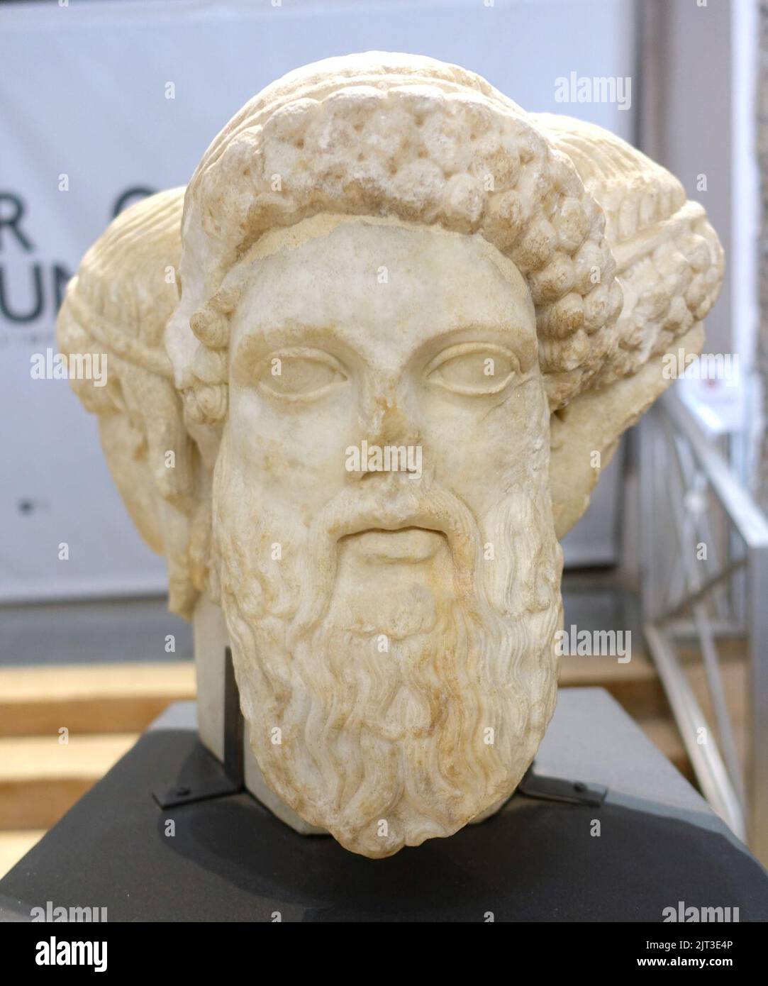 Triple herm, view 1, Rome, Parco archeologico del Colosseo, Julian to ...