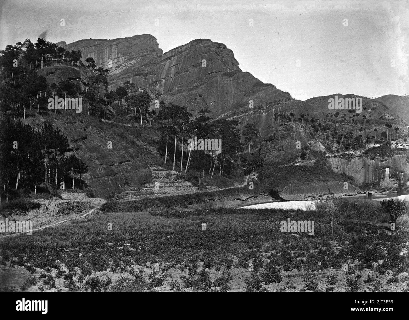 Triple Faced Peak near Sing Chang Stock Photo - Alamy